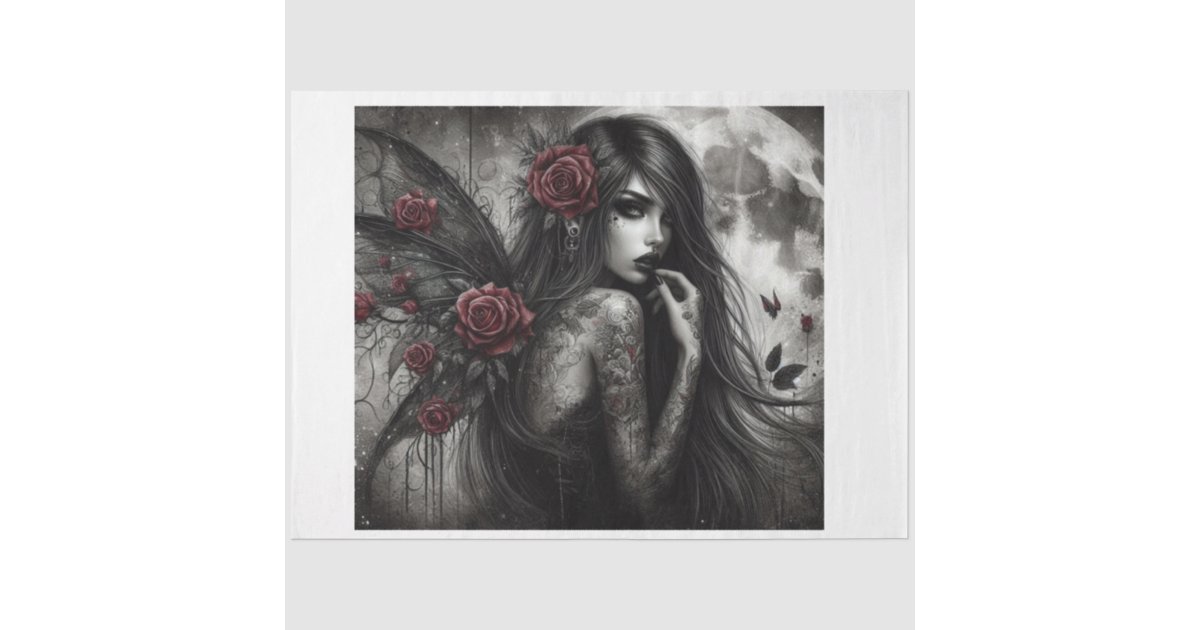 Night Fairy Tissue Paper | Zazzle