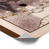 Night is a big dark shadow man poster | Zazzle