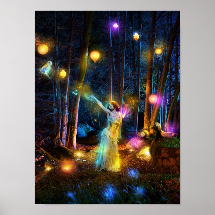 Night Lights Poster | Zazzle.com