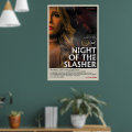 Night of the Slasher Poster (27 x 40) | Zazzle