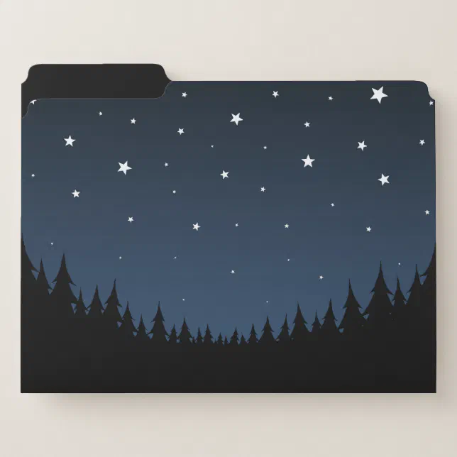 Night sky file folder | Zazzle