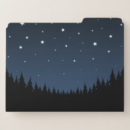 Night sky file folder | Zazzle