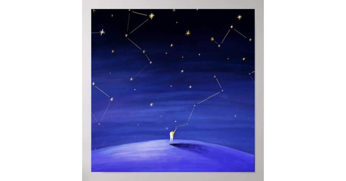 Night sky poster | Zazzle