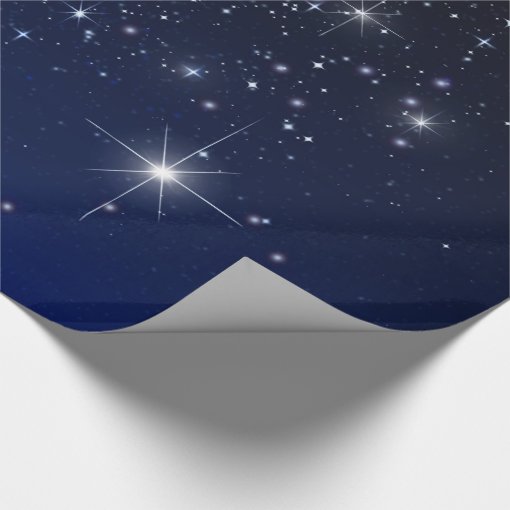 NIGHT SKY WRAPPING PAPER | Zazzle