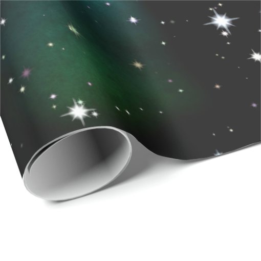 Night starry sky wrapping paper | Zazzle