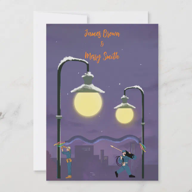 Nightfall Lovecraft wedding Invitation | Zazzle
