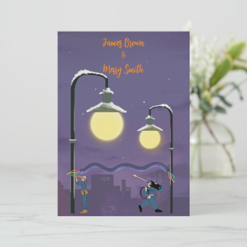Nightfall Lovecraft wedding Invitation | Zazzle