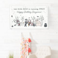 Nightmare Before Christmas Boo Crew Birthday Banner | Zazzle