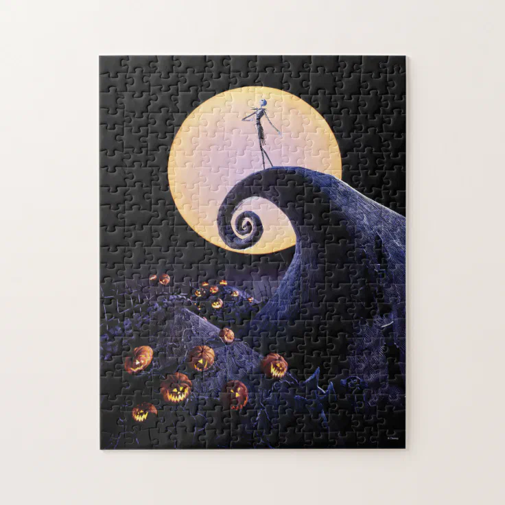 Nightmare Before Christmas - Jack Skellington Jigsaw Puzzle | Zazzle