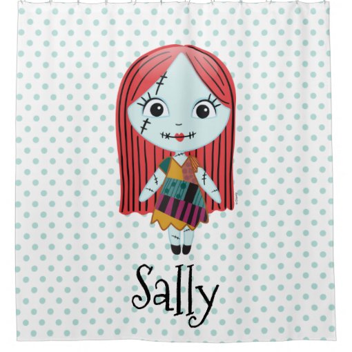 Nightmare Before Christmas | Sally Emoji Shower Curtain | Zazzle