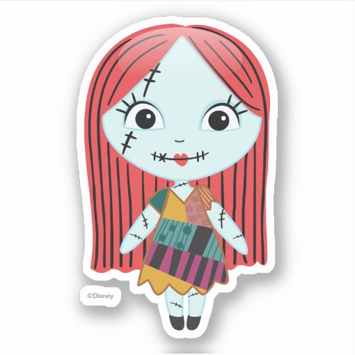 Nightmare Before Christmas | Sally Emoji Sticker | Zazzle