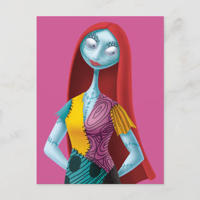 Nightmare Before Christmas | Sally Standing Holiday Postcard | Zazzle