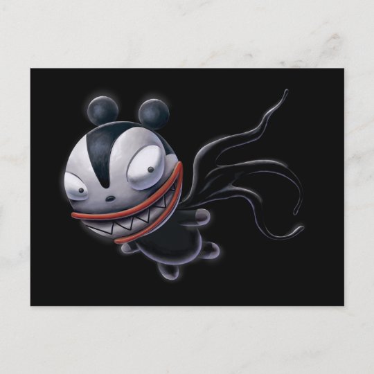 Nightmare Before Christmas | Scary Teddy Holiday Postcard | Zazzle.com