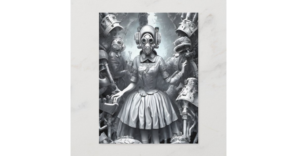 Nightmare in Wonderland Postcard | Zazzle