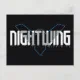 Nightwing Hi-Tech Name Graphic Postcard | Zazzle