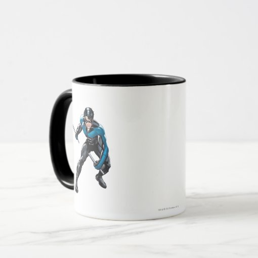 Nightwing with Weapons Mug | Zazzle