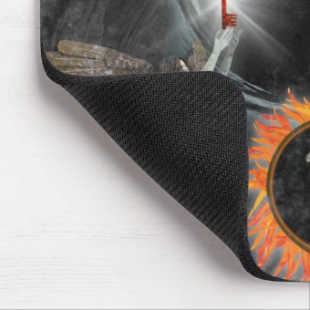 Nigredo Traditional Alchemy Putrefaction Black Sun Mouse Pad | Zazzle