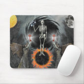 Nigredo Traditional Alchemy Putrefaction Black Sun Mouse Pad | Zazzle