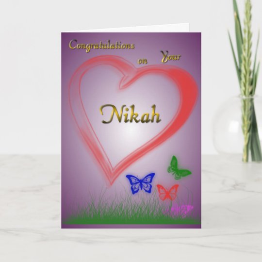 Nikah-Wedding Card | Zazzle.com