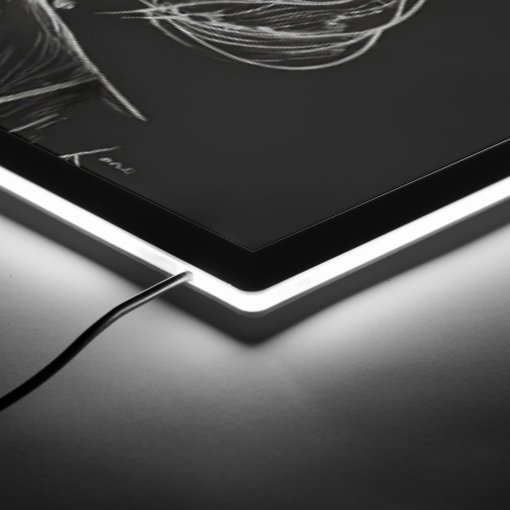 Nikola Tesla in Space - Logarithm Scheme LED Sign | Zazzle