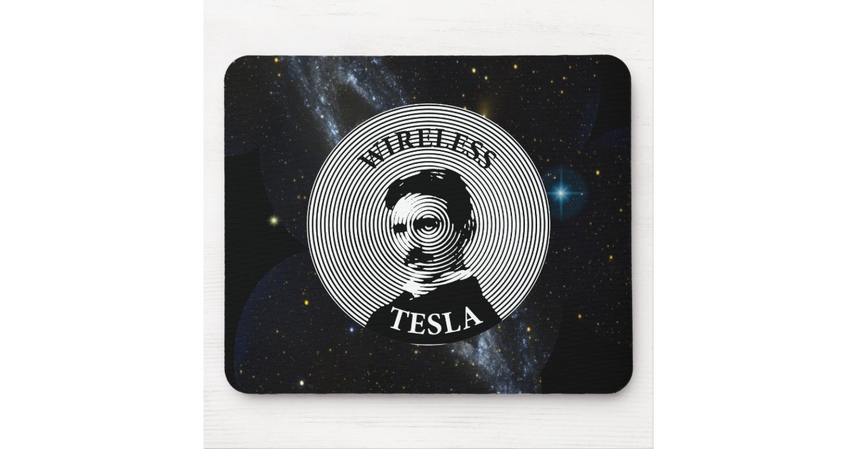 Nikola Tesla Mouse Pad | Zazzle.com