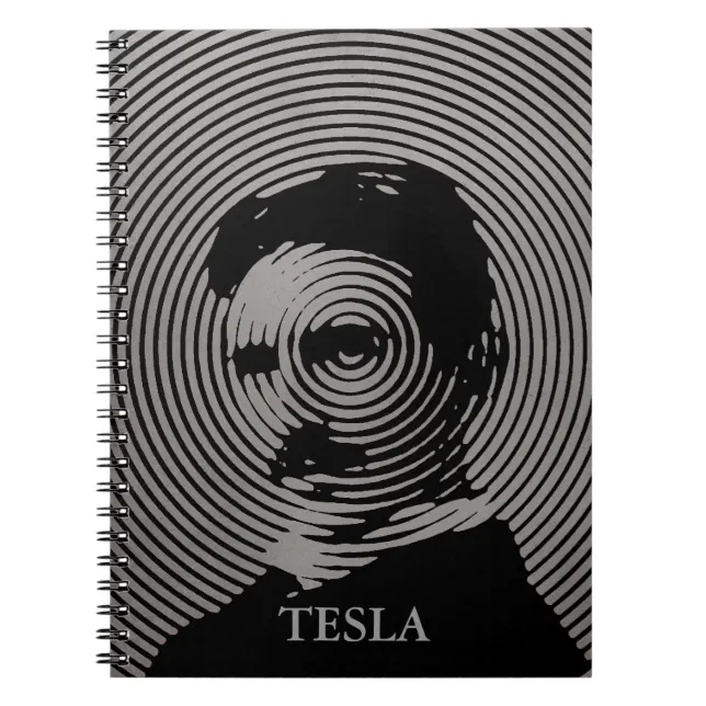 Nikola Tesla Notebook | Zazzle