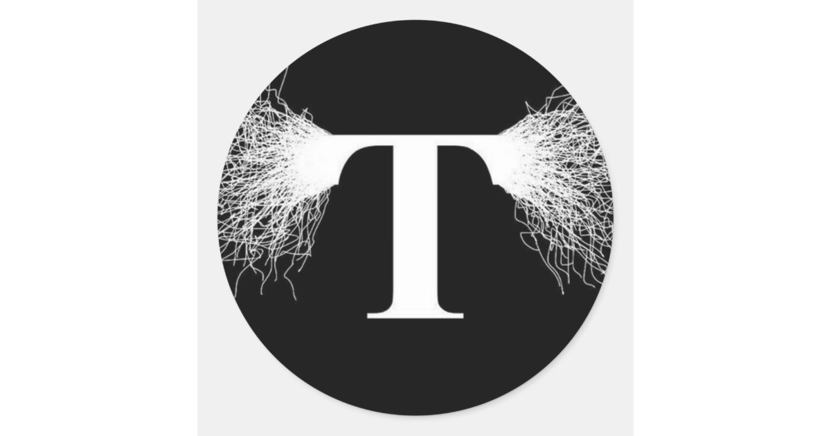 Nikola Tesla - Tesla Coil - Lightning Classic Round Sticker | Zazzle