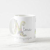 Nina name and meaning decorative mug | Zazzle