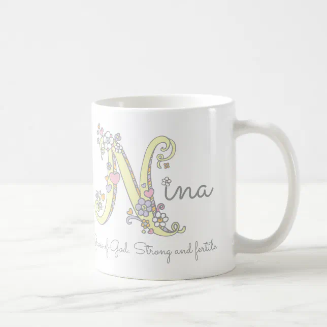 Nina name and meaning decorative mug | Zazzle