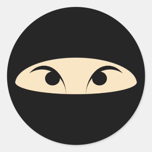 Ninja Stickers - 100% Satisfaction Guaranteed | Zazzle