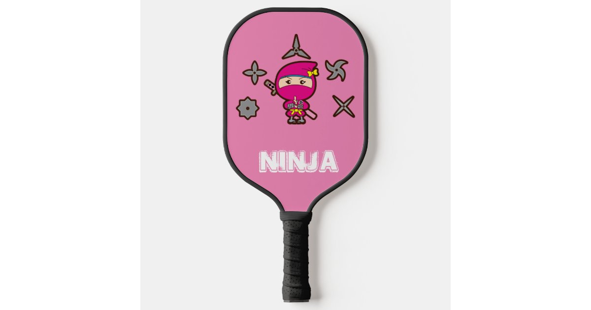 Ninja Girl Pickleball Paddle | Zazzle