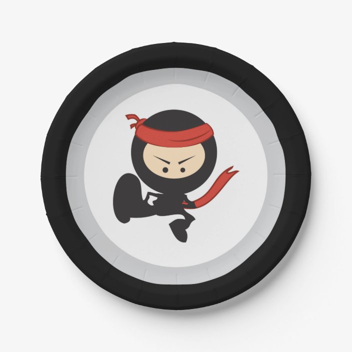 Ninja Paper Plates | Zazzle.com