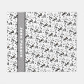 Ninja pattern blanket with name, black gray | Zazzle