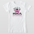 Ninja Princess girls t-shirt | Zazzle