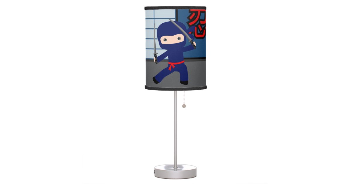 Ninja Table Lamp | Zazzle
