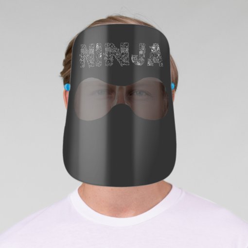 Ninja - The Stealth Warrior Face Shield | Zazzle