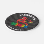 Ninja Warrior Birthday Party Paper Plates | Zazzle