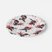 Ninja Warrior Birthday Party Paper Plates | Zazzle