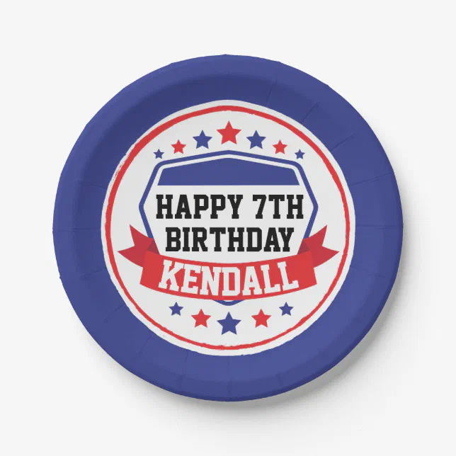 Ninja Warrior Girls Party Paper Plates | Zazzle