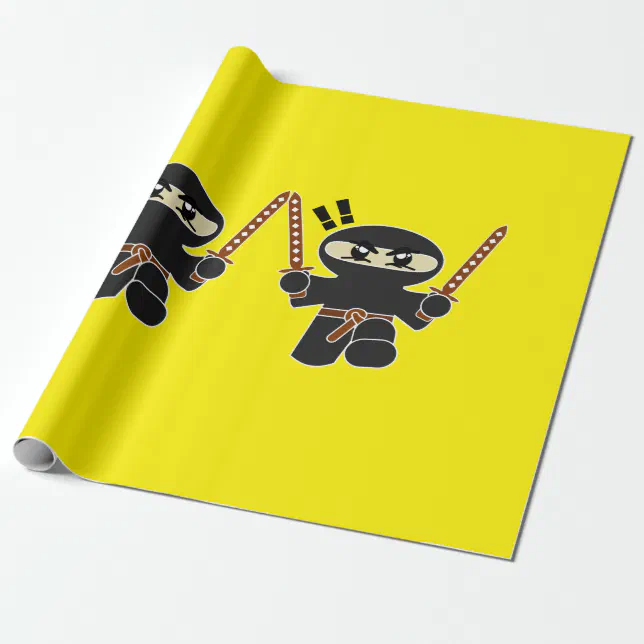 Ninja Wrapping Paper | Zazzle