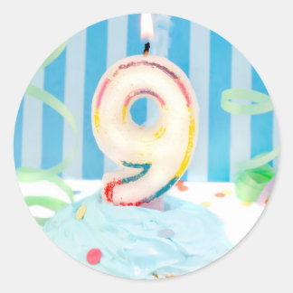 103+ 9th Birthday Party Stickers and 9th Birthday Party Sticker Designs ...