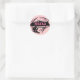 Niseko Japan pink ski logo art stickers | Zazzle