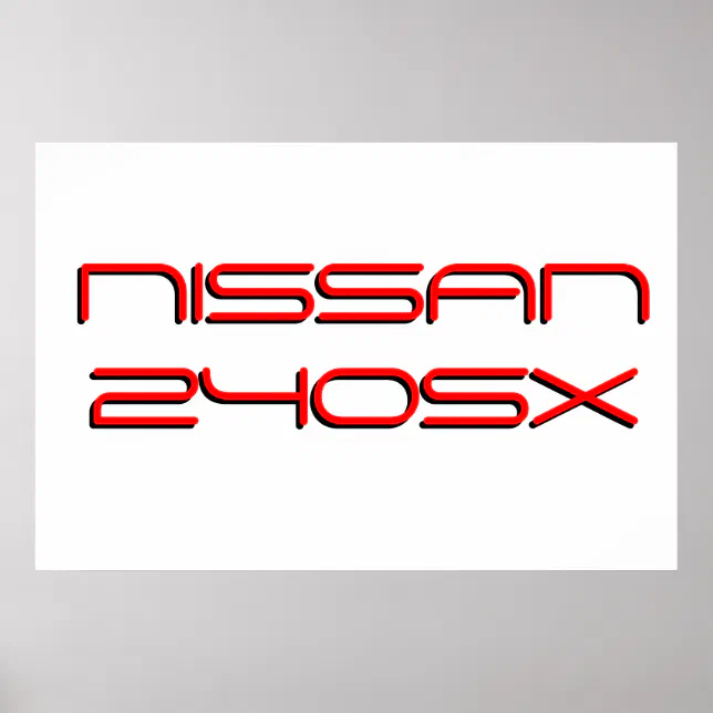 Nissan 240SX Poster | Zazzle