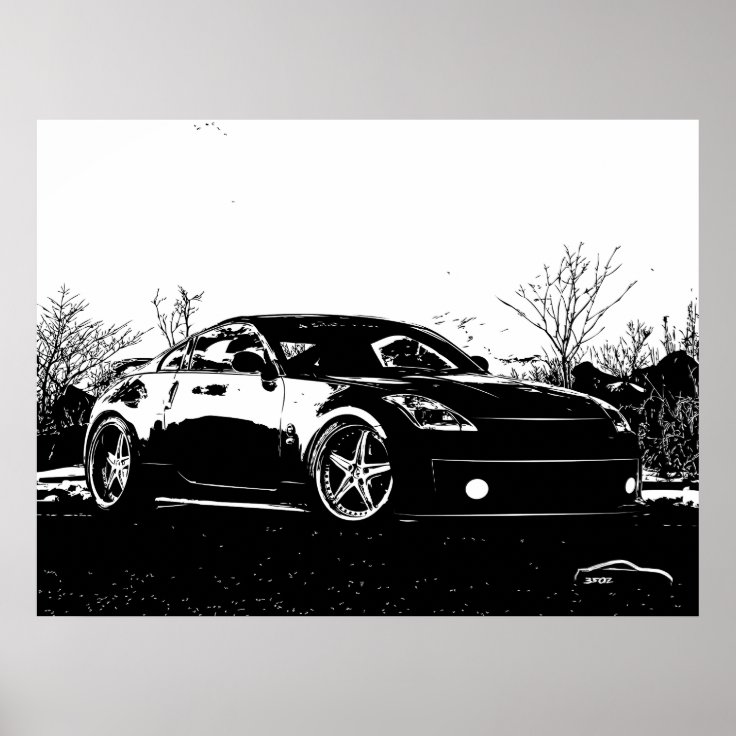 Nissan 350Z Poster | Zazzle