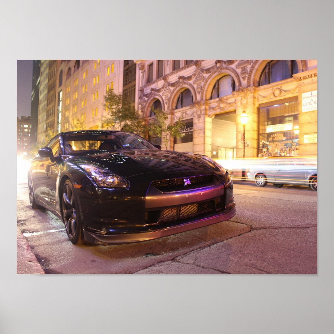 Nissan GTR Poster | Zazzle