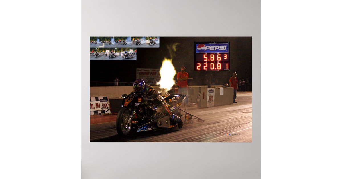 Nitro Fire Poster | Zazzle