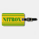 NITROX DIVING LOGO NITROX SCUBA DIVER - LUGGAGE TAG | Zazzle