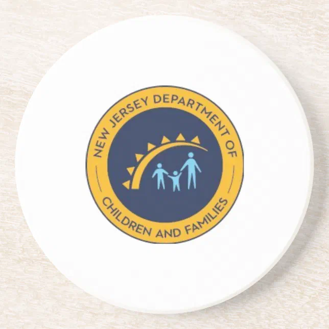 NJDCF Sandstone Coaster | Zazzle