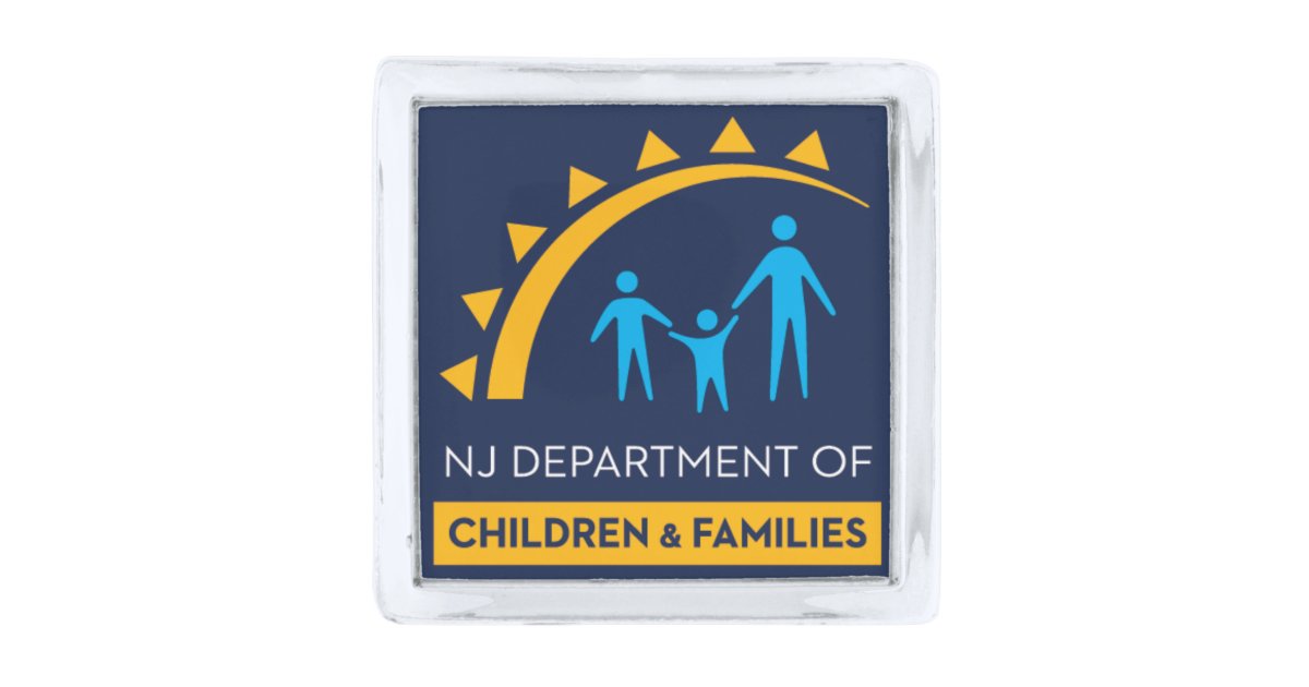 NJDCF Square Lapel Pin | Zazzle