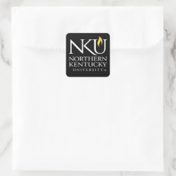 NKU Northern Kentucky University Square Sticker | Zazzle